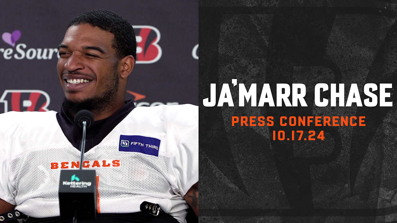 Ja'Marr Chase Press Conference: "It's All About Who Wants It More"