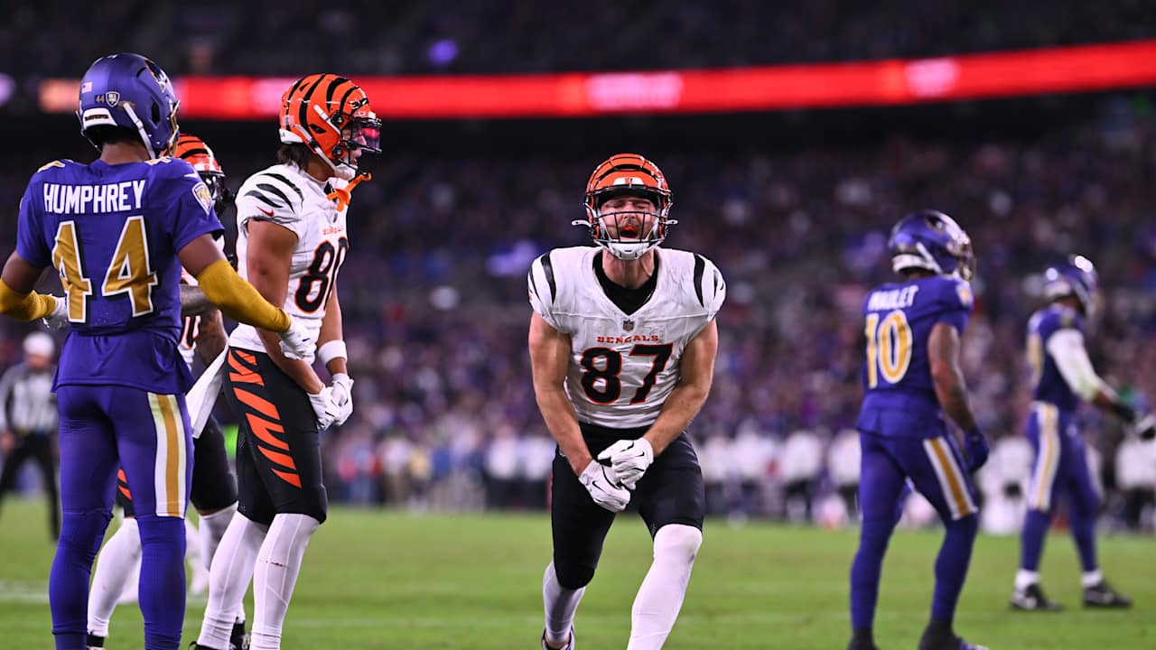Burrow breaks free and beams Hudson for a Bengals TD | 2024 HIGHLIGHTS