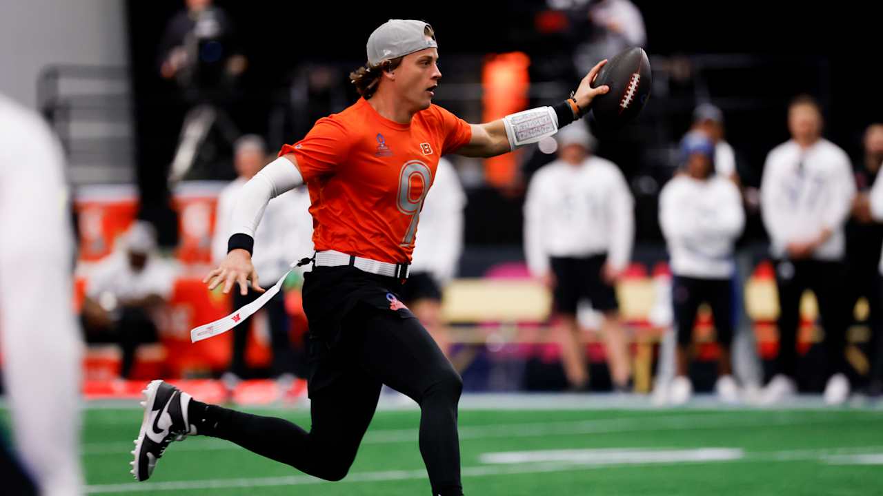 Joe Burrow scores on double pass to open AFC scoring | 2026 PRO BOWL ...