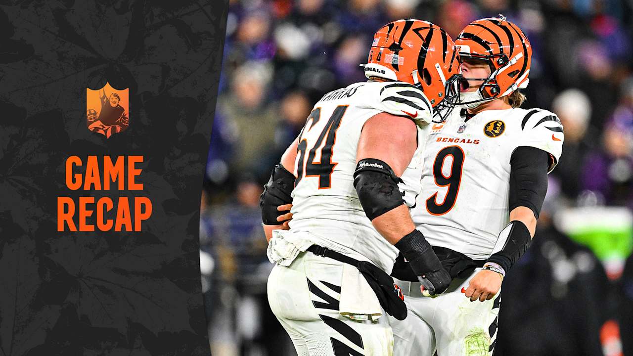 Bengals Ravens Postgame Recap | Stats, Notes and Quotes