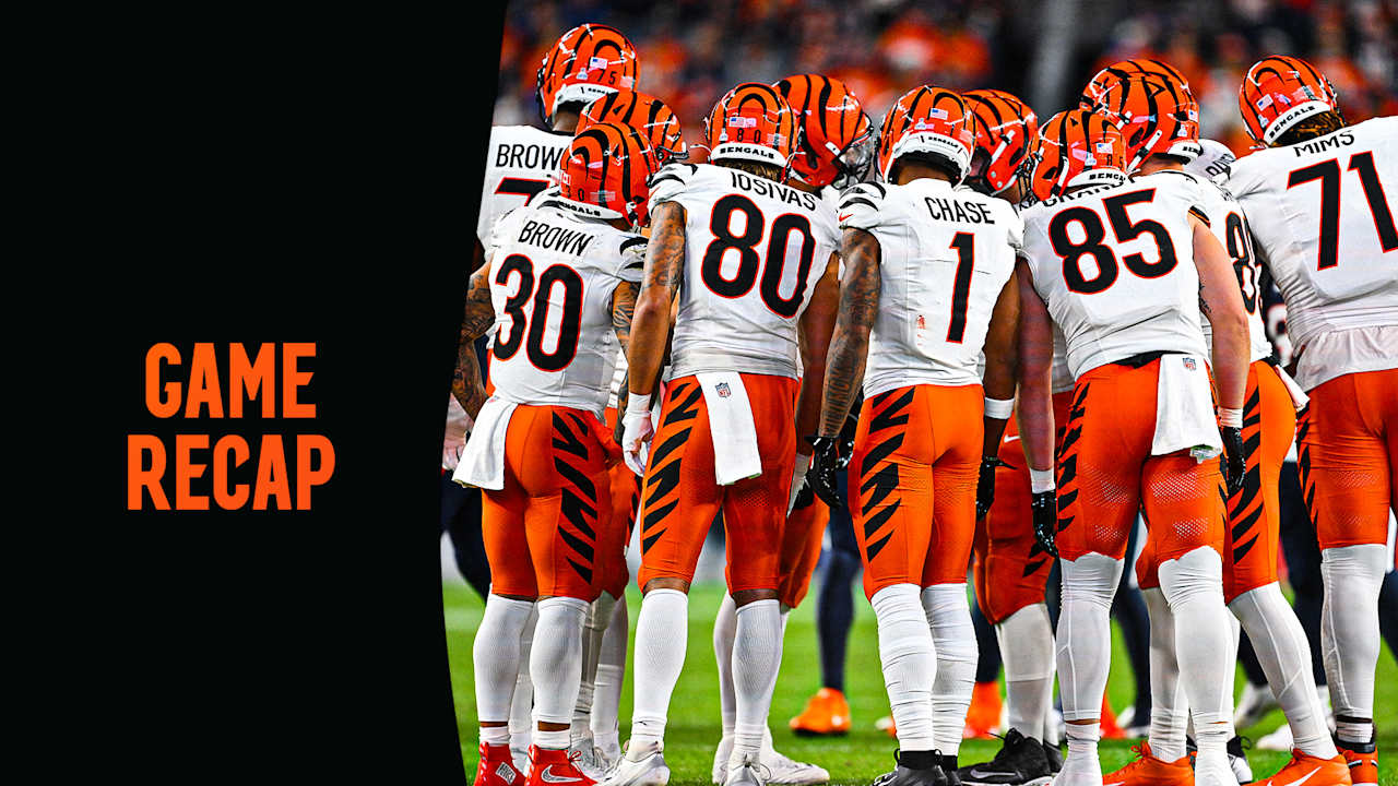 Bengals Broncos Postgame Recap | Stats, Notes and Quotes