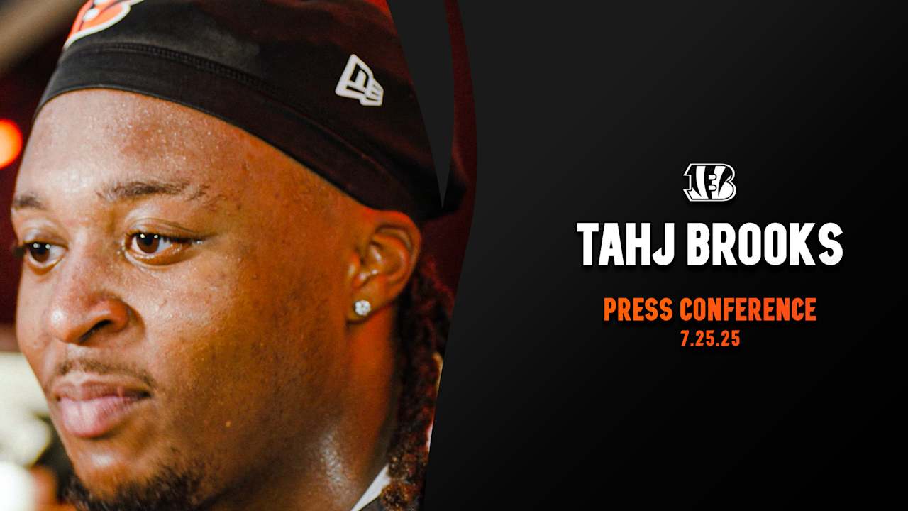 Tahj Brooks Training Camp July 25 | LOCKER ROOM INTERVIEW