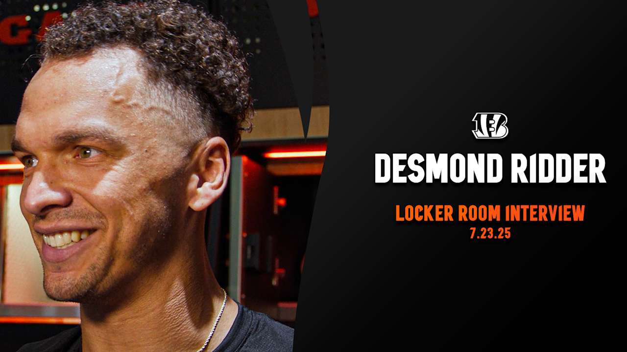 Desmond Ridder Speaks to Media after Day 1 of Training Camp | LOCKER ROOM INTERVIEW