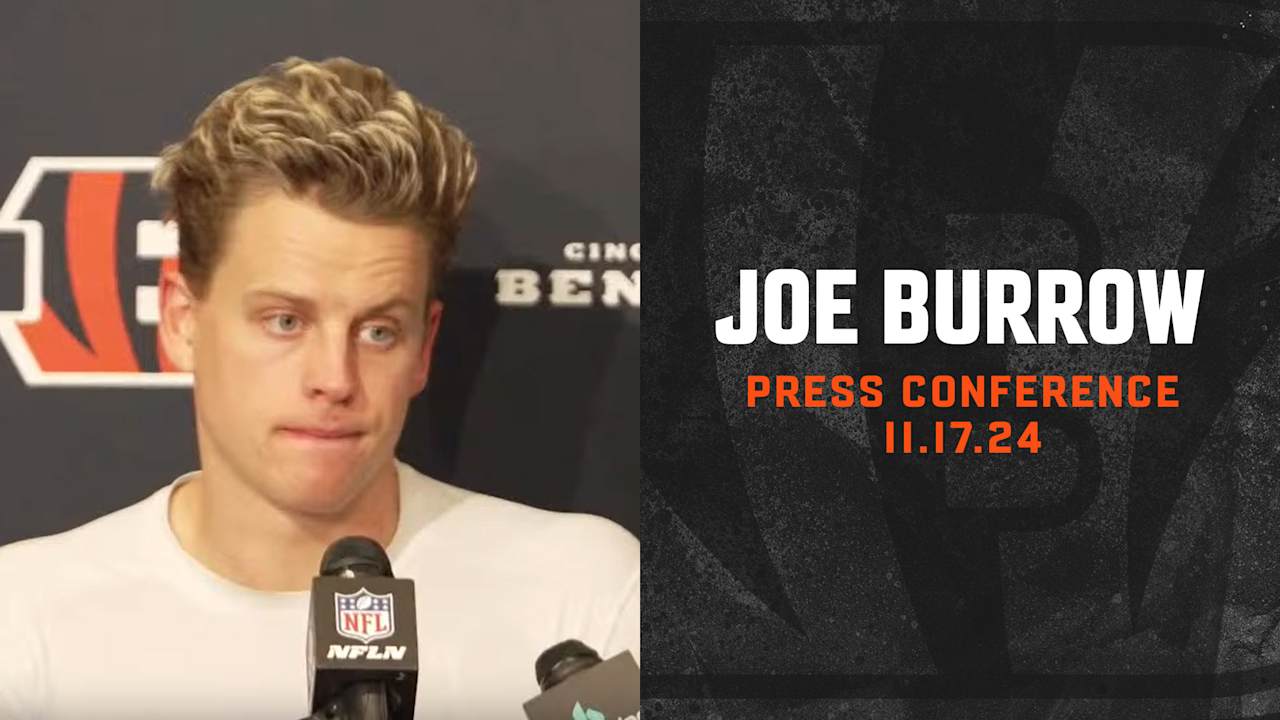 Joe Burrow Press Conference: "We Just Have To Make Plays"