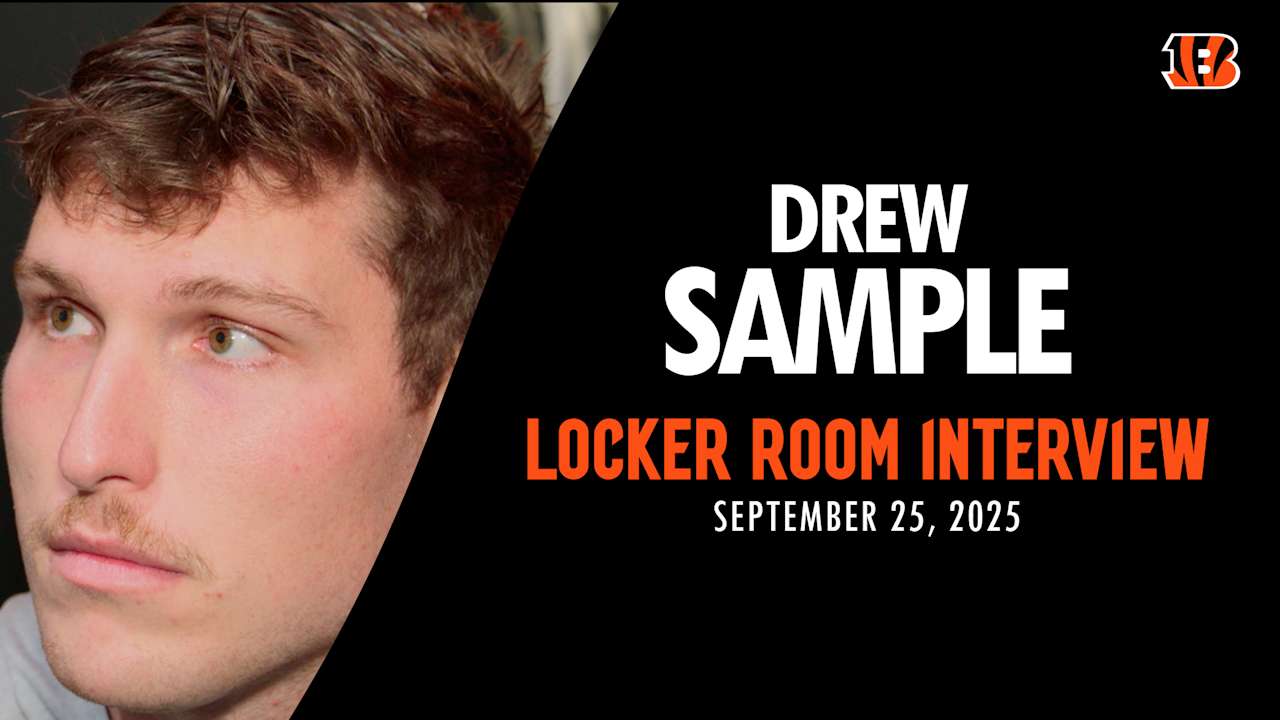 Drew Sample September 25 | LOCKER ROOM INTERVIEW
