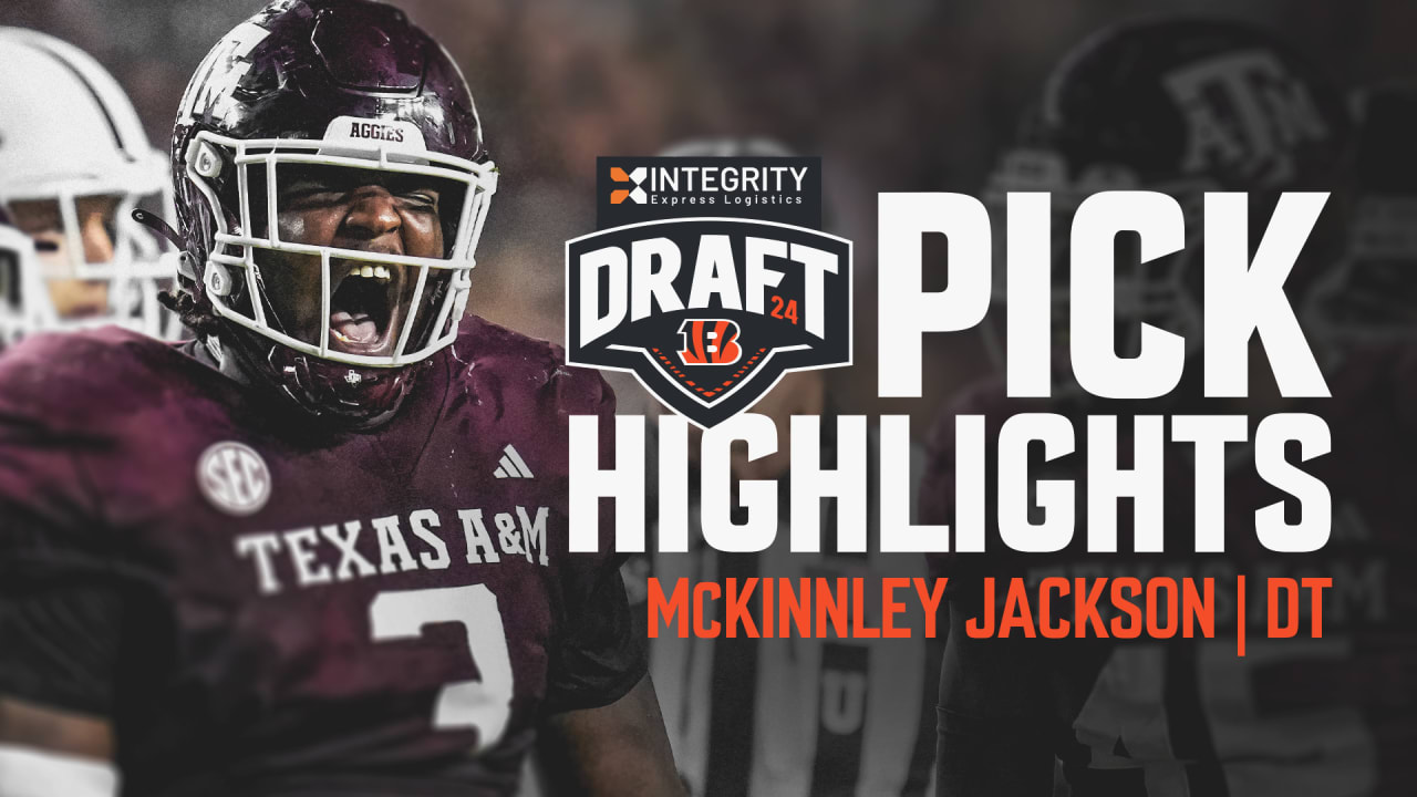 Bengals Third Round Pick McKinnley Jackson Texas A&M Highlights