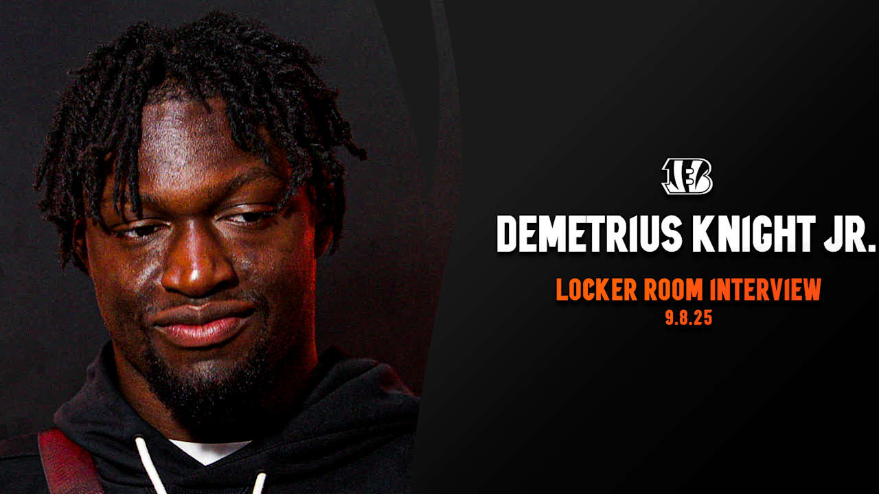 Demetrius Knight Jr. September 8 | LOCKER ROOM INTERVIEW