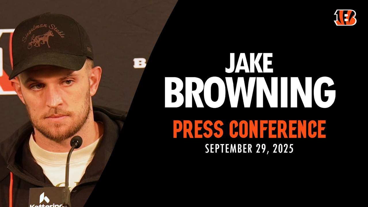 Jake Browning: "Get Back to Work" | PRESS CONFERENCE