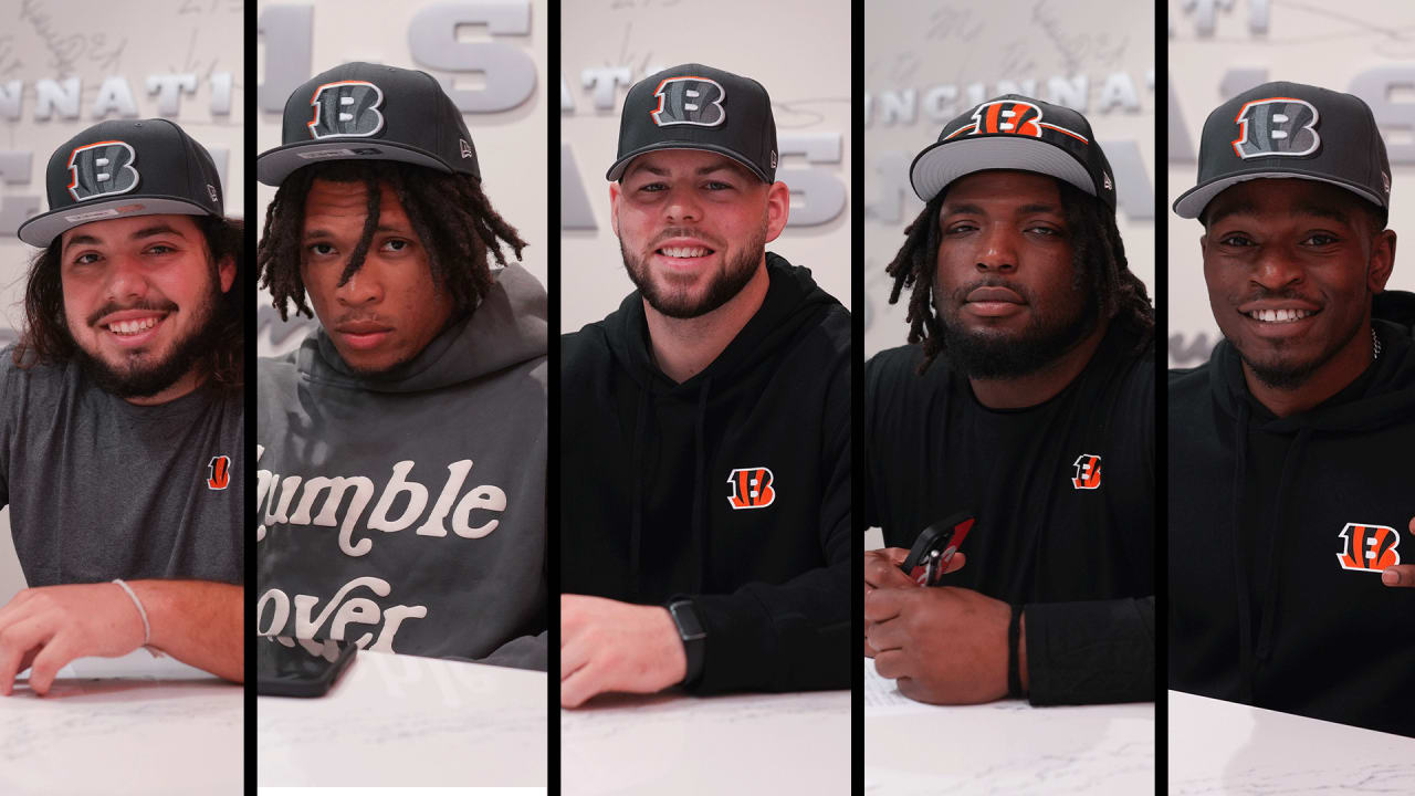 Bengals Sign Five Draft Picks from 2024 Class