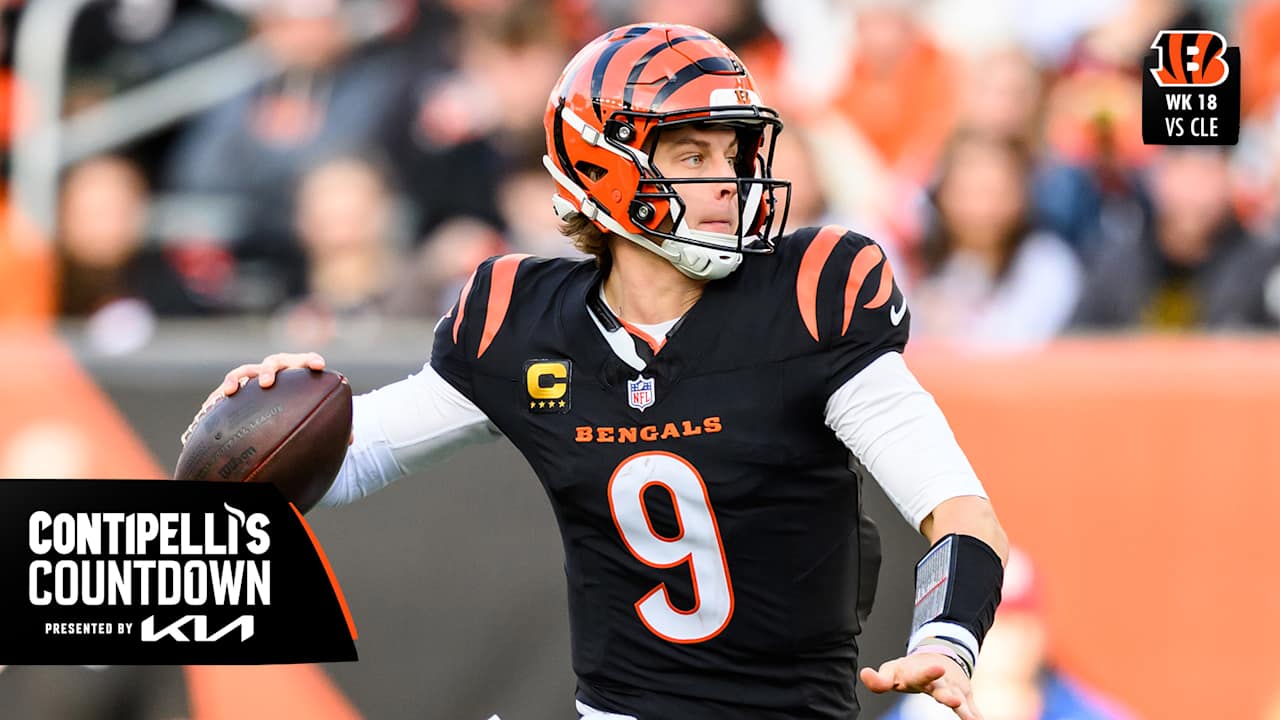 Five Things to Note for Week 18 against the Browns | CONTIPELLI'S COUNTDOWN