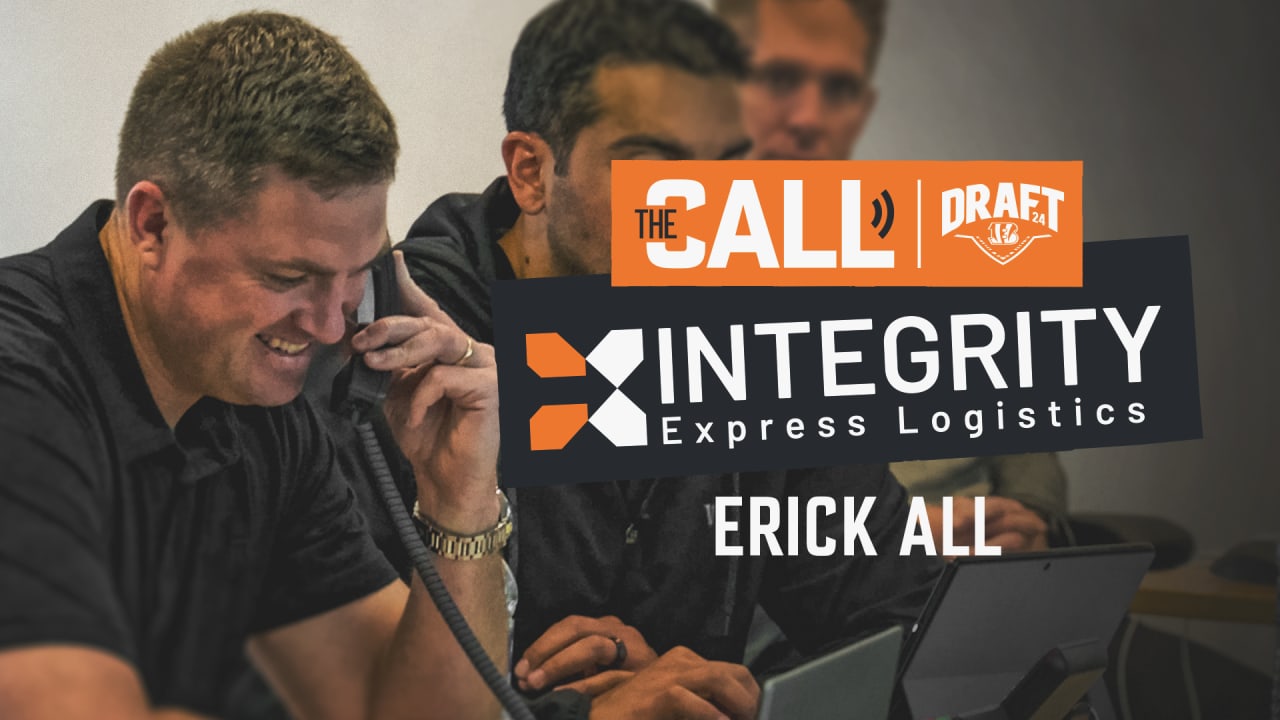 THE CALL to Erick All - Bengals 2024 NFL Draft
