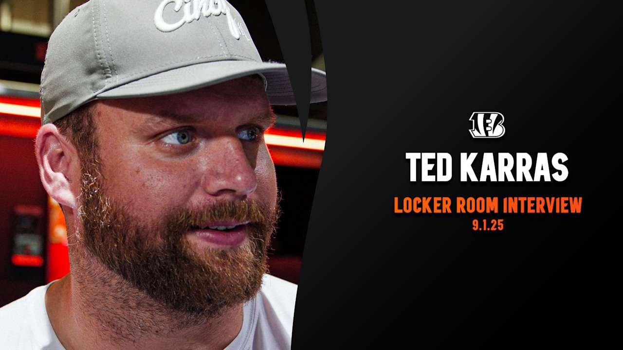 Ted Karras September 1 | LOCKER ROOM INTERVIEW