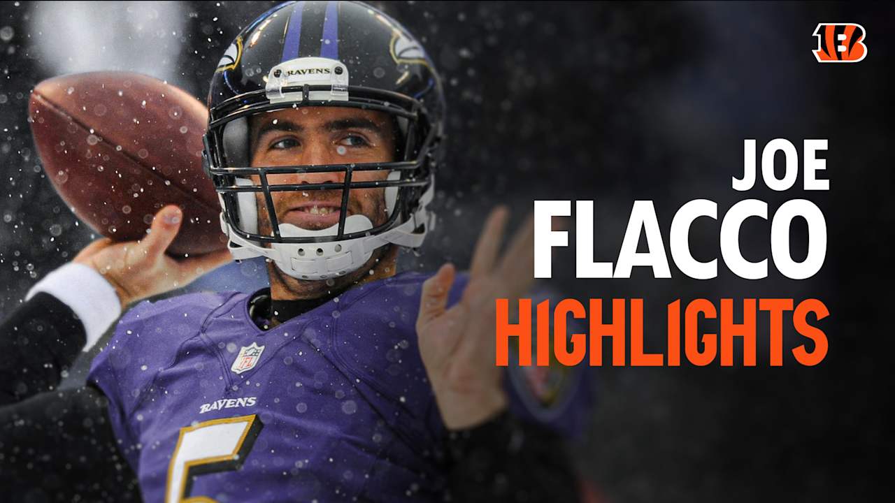 New Bengals Quarterback Joe Flacco's Top Plays | HIGHLIGHTS