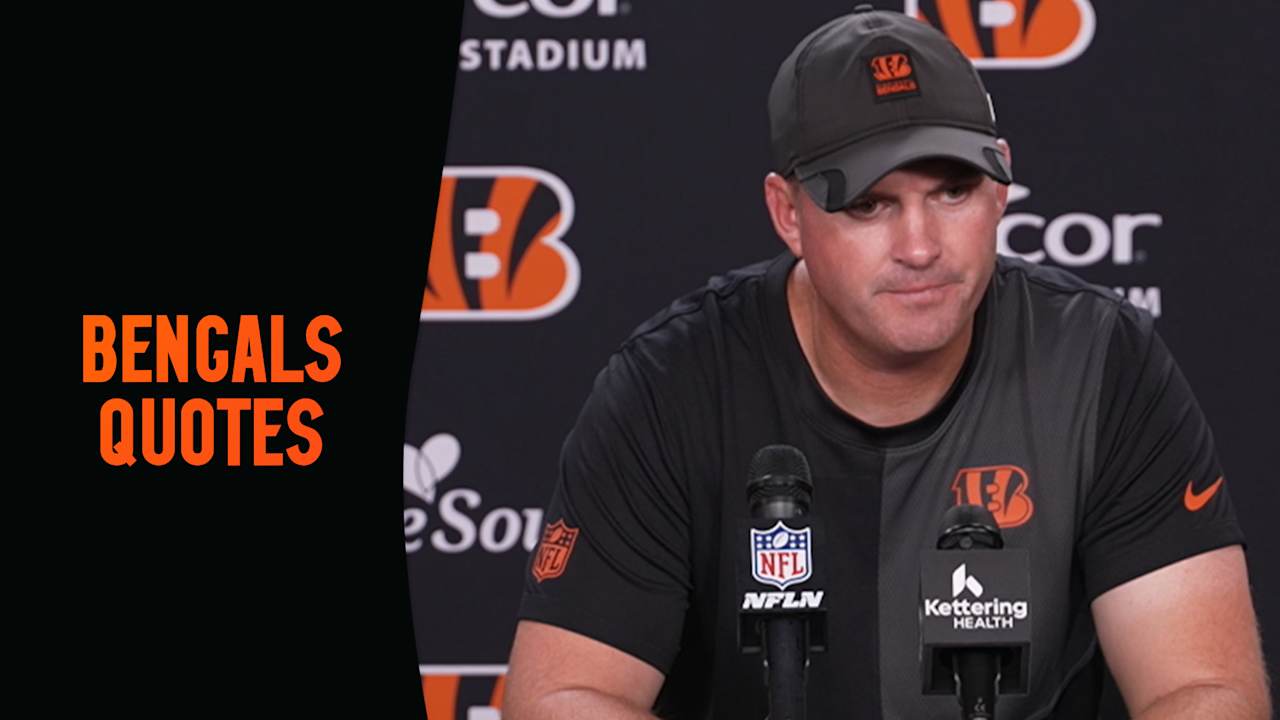 Bengals Lions Postgame Quotes Week 5 2025