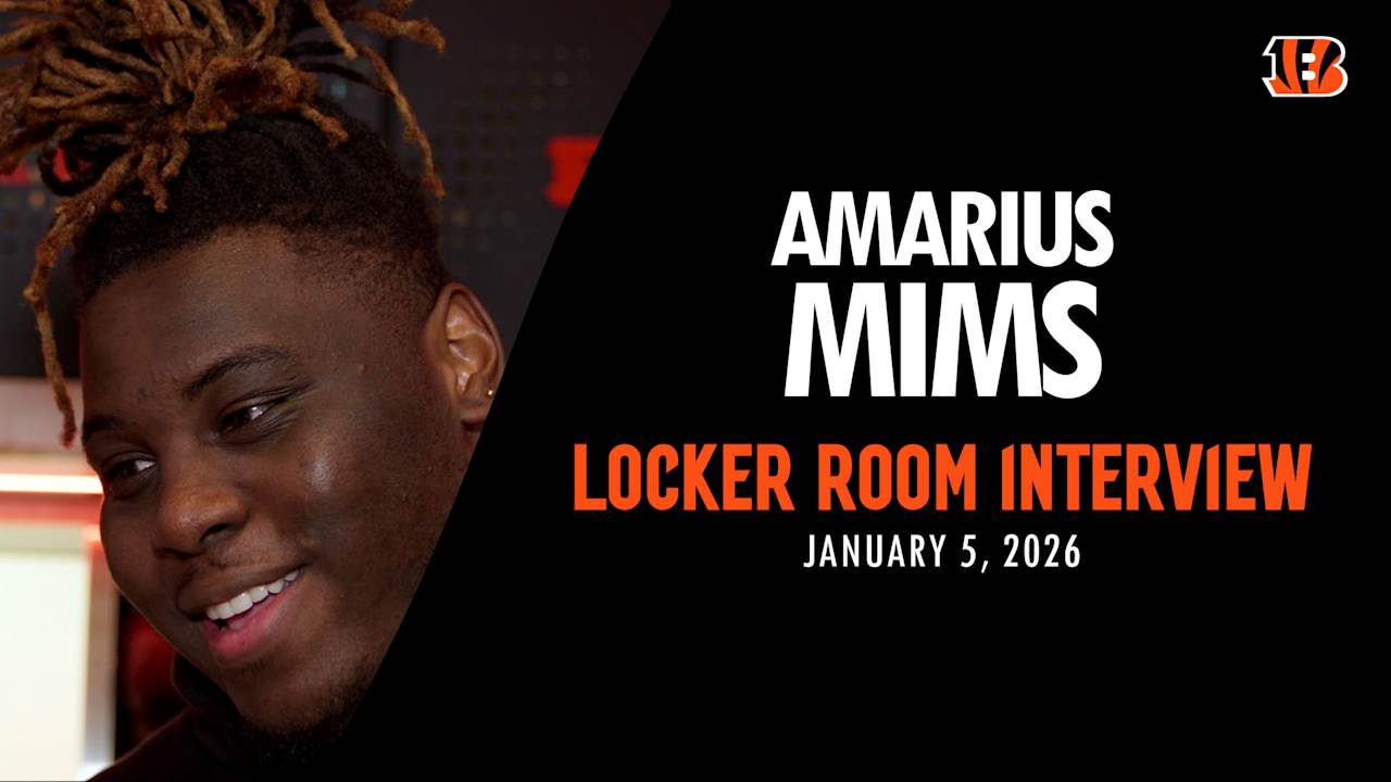 Amarius Mims January 5 | LOCKER ROOM INTERVIEW