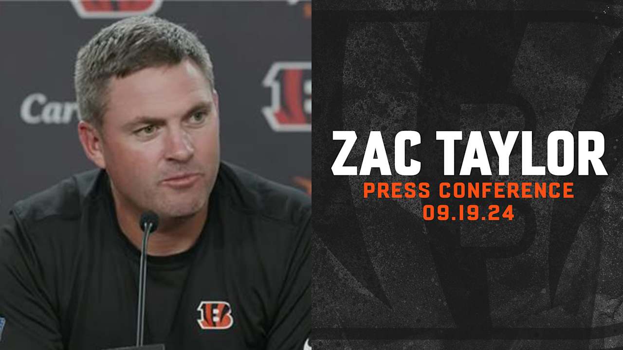 Zac Taylor September 19 Press Conference