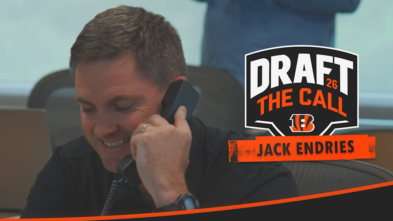 Bengals Round 7 Draft Pick Jack Endries Receives THE CALL | NFL DRAFT VIDEO
