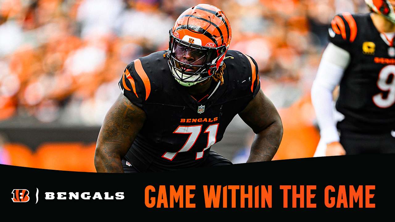 Game Within The Game | Bengals Surging O-Line Confronts Myles Garrett's ...