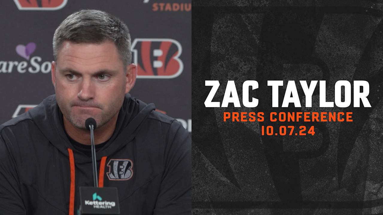 Zac Taylor Press Conference: "Close Enough is Not Good Enough"