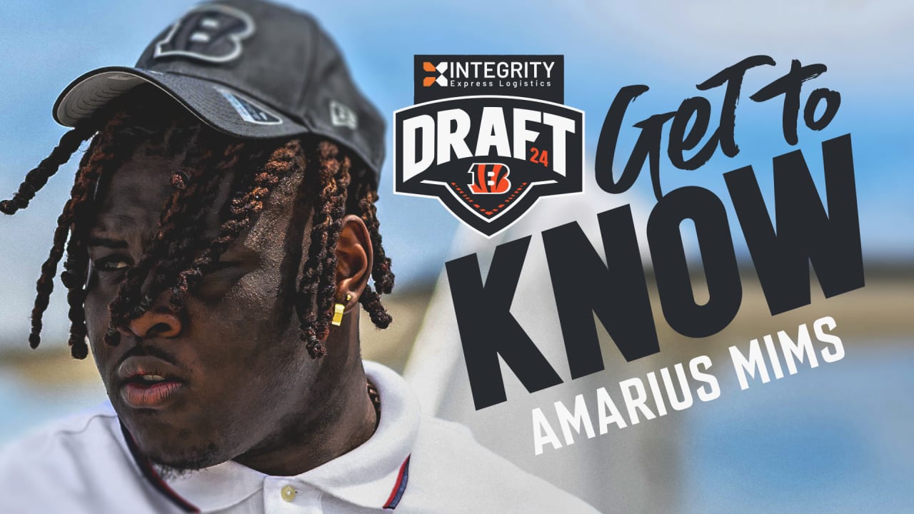 Get To Know Amarius Mims, The Bengals First Pick in the 2024 NFL Draft