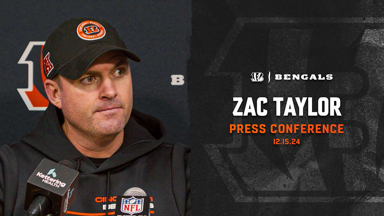 Zac Taylor Press Conference: "We Made Enough Plays To Find a Road Win"