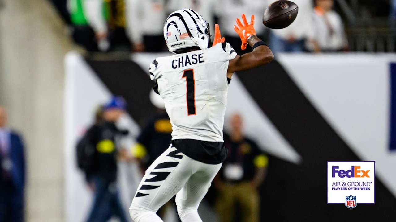 Ja'Marr Chase FedEx Air & Ground Players of Week 7 Nominee