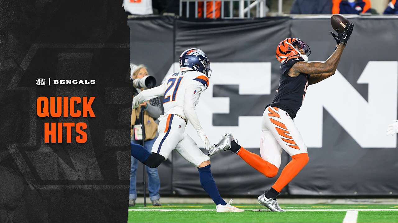 Bengals Head Into Finale With Wild Card Shot; Higgins Tees Up Broncos ...