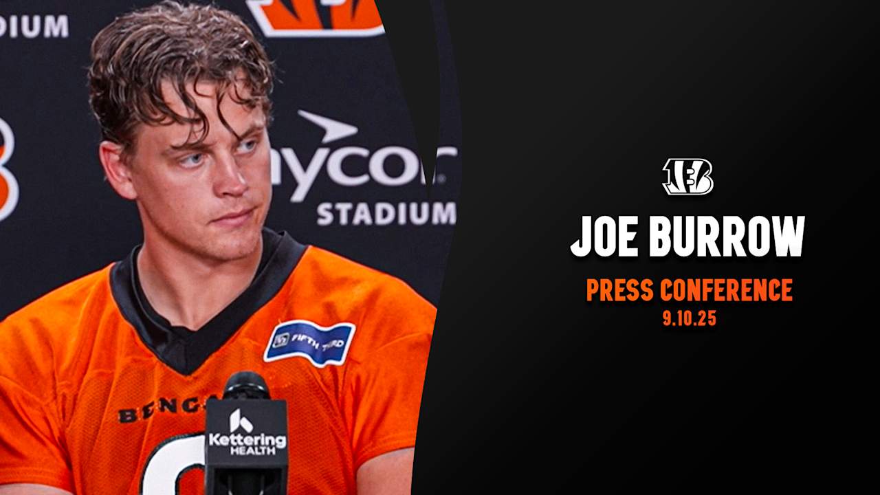 Joe Burrow: "You Have to Go Prove It Every Single Sunday" | PRESS ...
