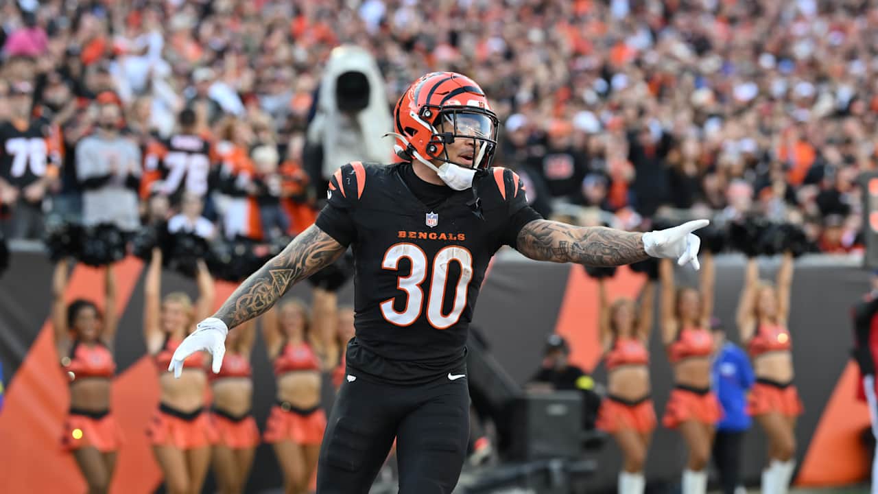 Chase Brown's second rushing TD of the day caps off Bengals scoring ...