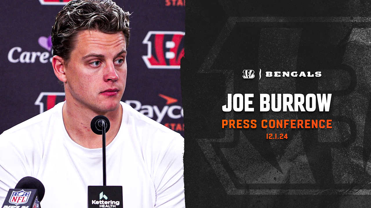 Joe Burrow PRESS CONFERENCE: "We Will Be Remembered By How We Handled This"