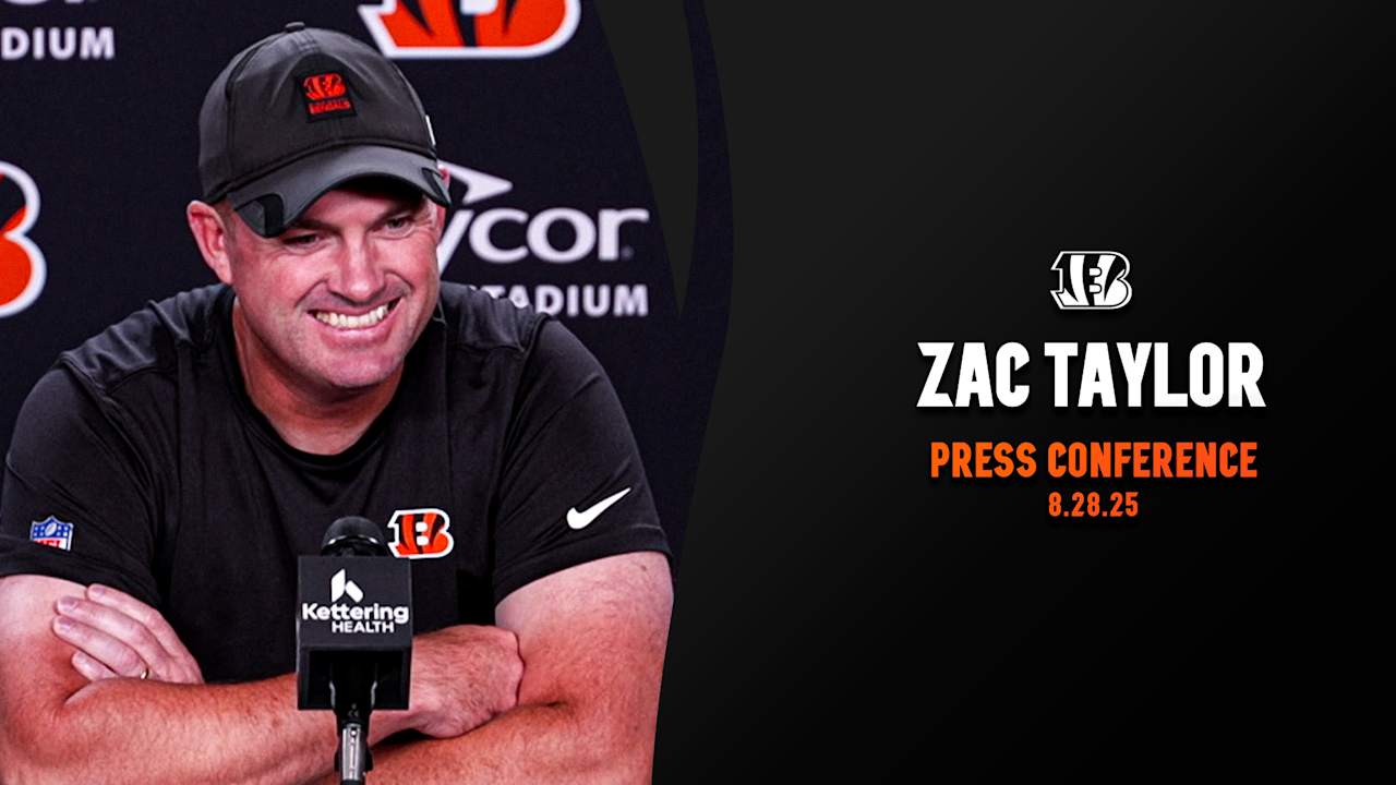 Zac Taylor: "We Want to be Explosive" | PRESS CONFERENCE