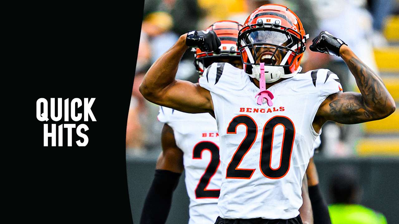 Quick Hits | How Bengals CB DJ Turner II Has Taken An Elite Turn