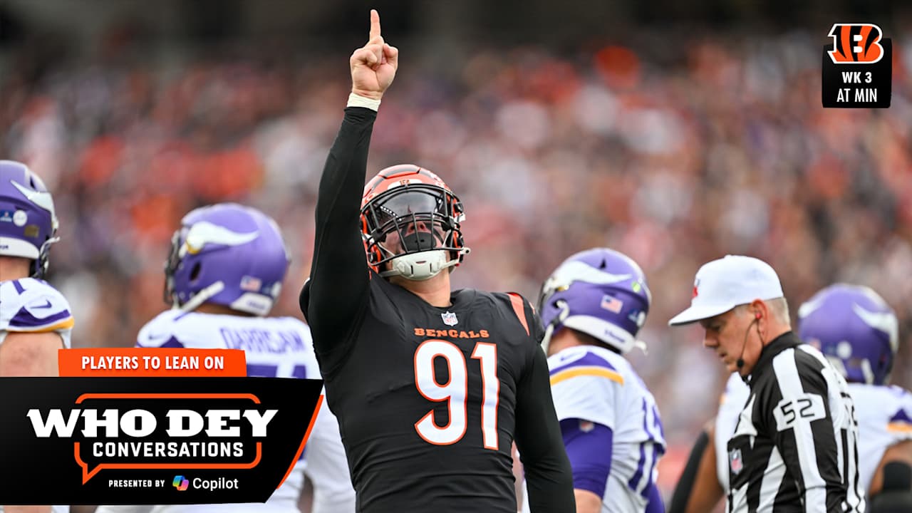 Week 3 at Minnesota: Players to Lean On | WHO DEY CONVERSATIONS