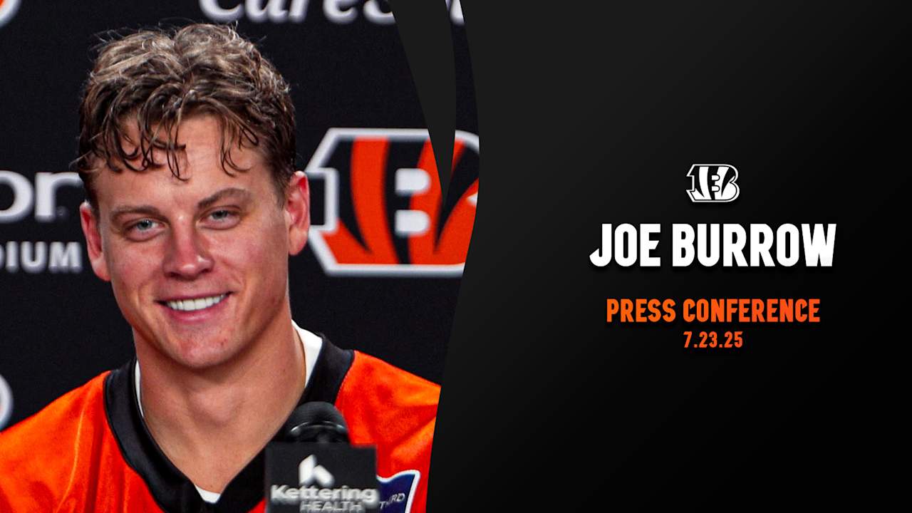 Joe Burrow Training Camp Press Conference "Fun To Be Back"