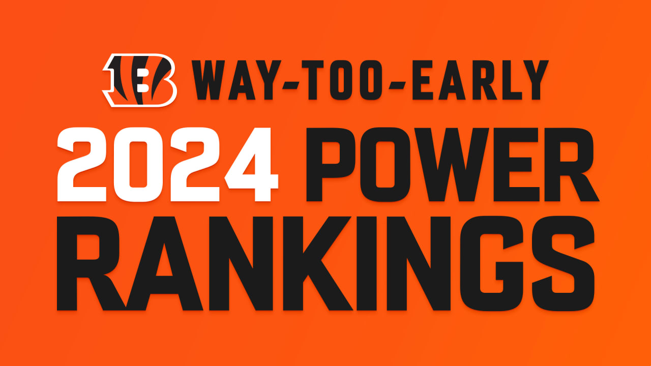 Bengals (Way-Too-Early) Power Rankings for 2024