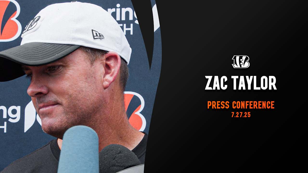 Zac Taylor: "Improve Every Day" | PRESS CONFERENCE