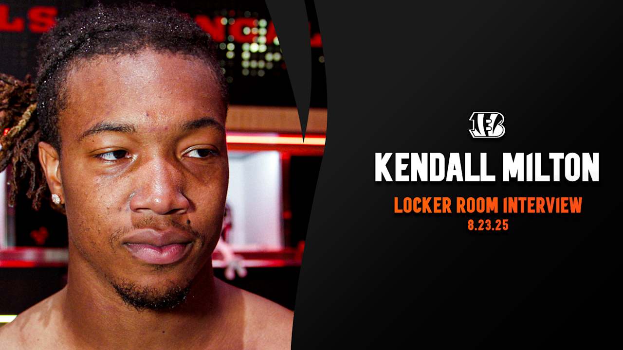 Kendall Milton Preseason Week 3 | LOCKER ROOM INTERVIEW