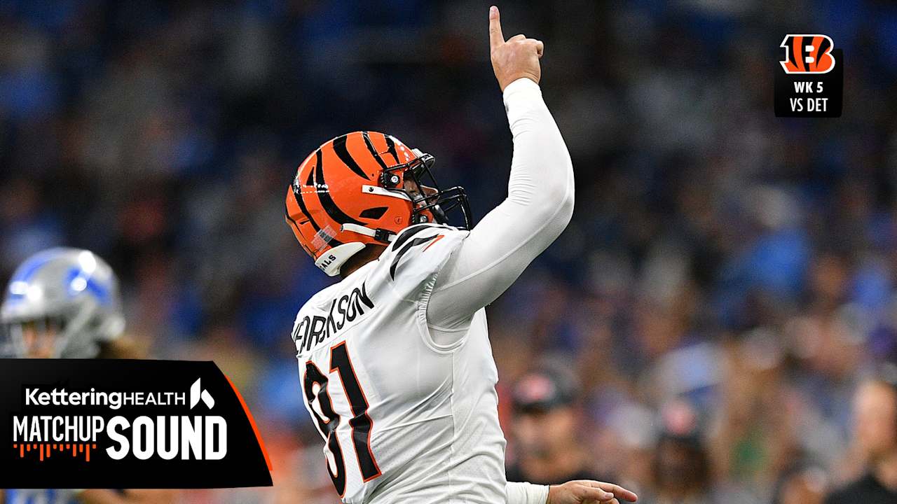 Bengals Talk Before Week 5 Against Lions | MATCHUP SOUND