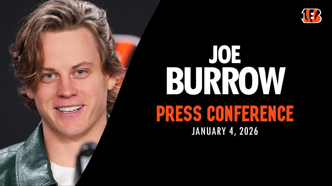 QB Joe Burrow Discusses Week 18, End of 2025 Season | PRESS CONFERENCE
