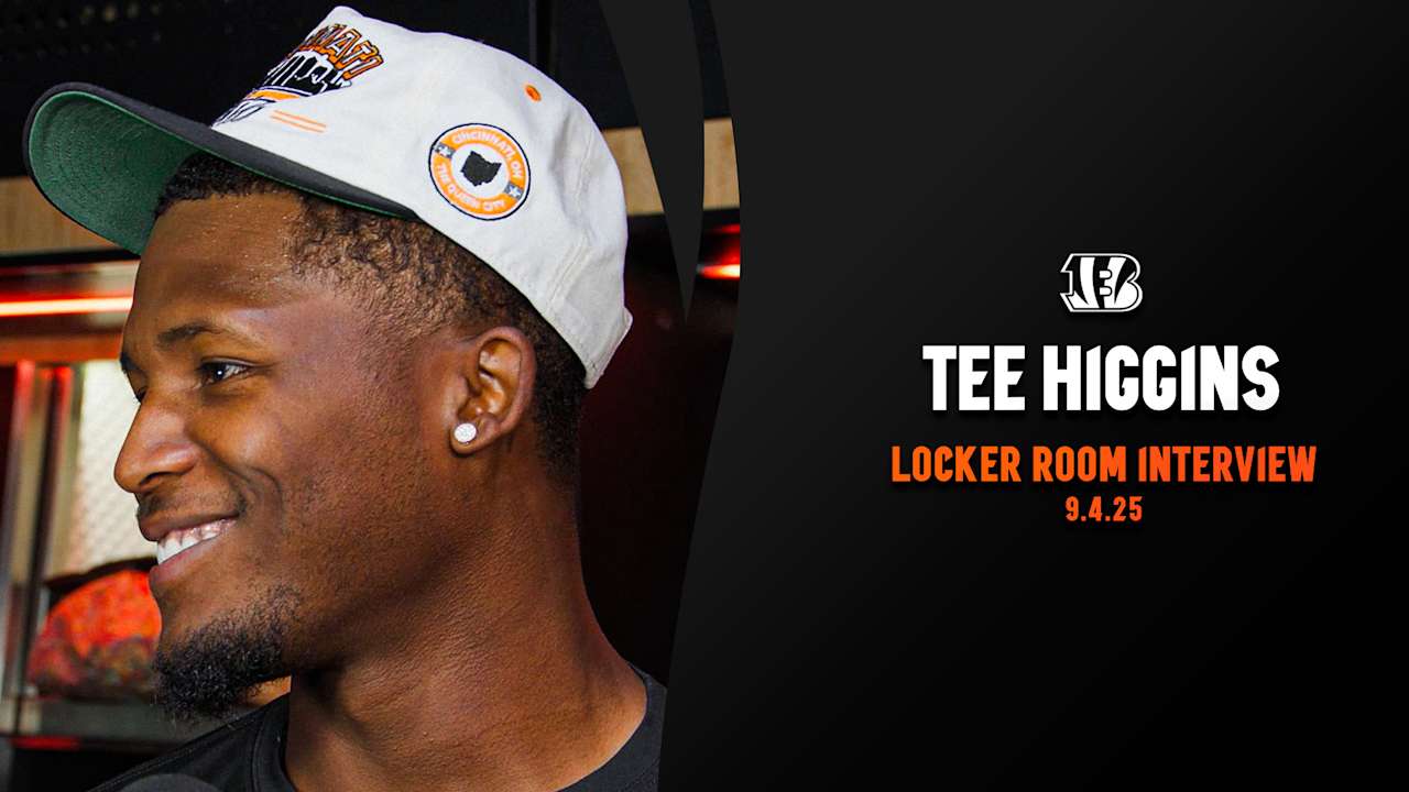 Tee Higgins September 4 | LOCKER ROOM INTERVIEW
