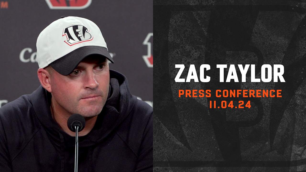 Zac Taylor Press Conference: "This Team Wants To Be In Primetime, We Embrace That"