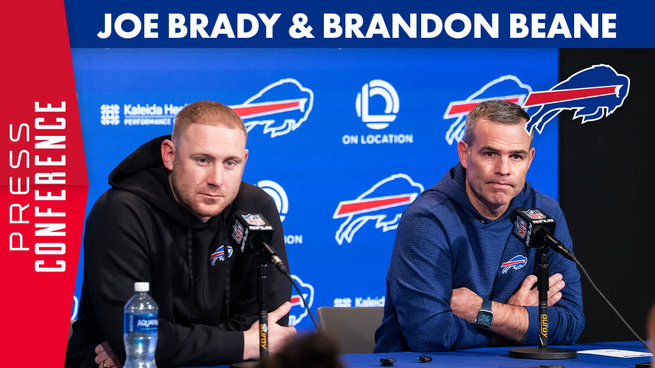 Joe Brady And Brandon Beane Address The Media After The 2026 NFL Draft ...