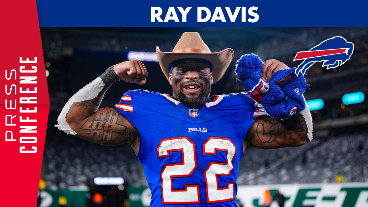 Ray Davis: "Appreciate Every Opportunity That I Get" | Buffalo Bills