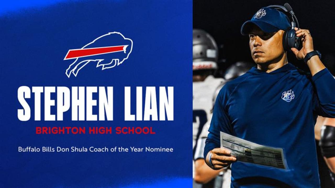 Stephen Lian named the Buffalo Bills nominee for the Don Shula Coach of ...
