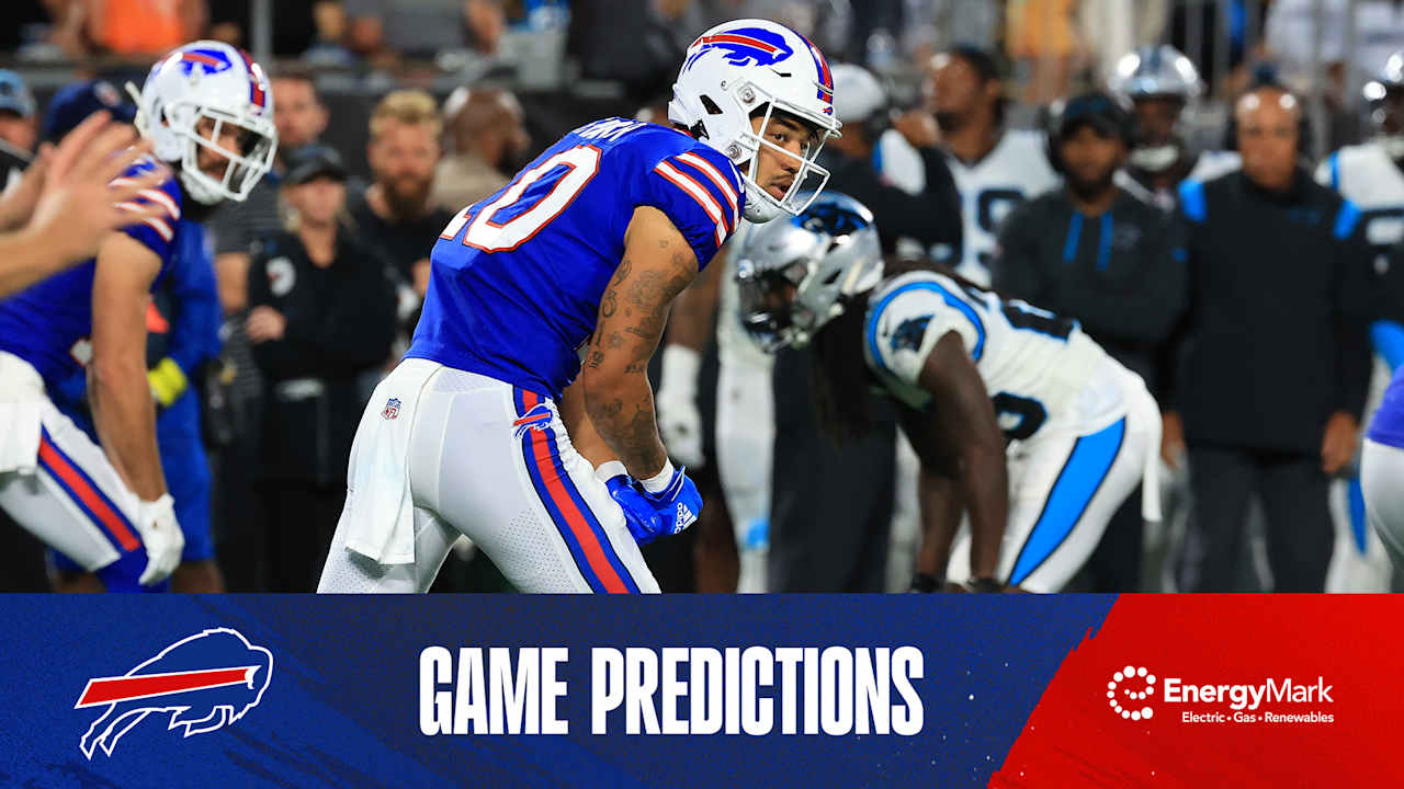 Buffalo Bills at Carolina Panthers Game Predictions | Week 8