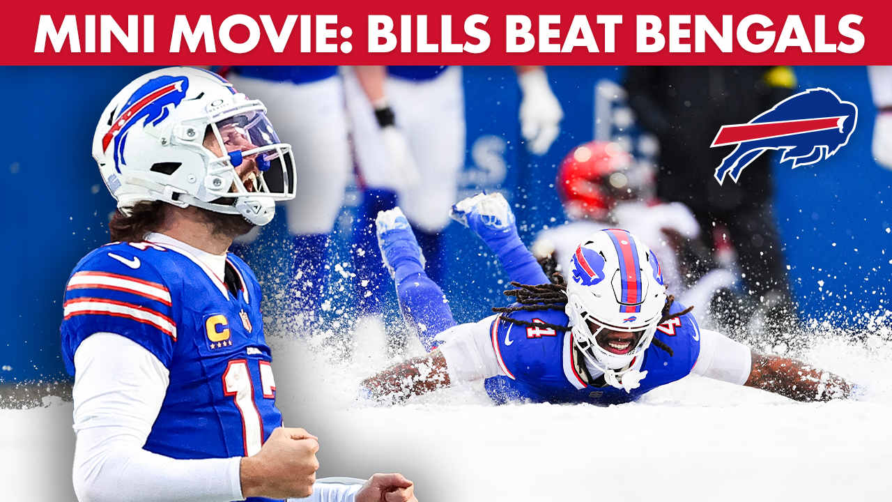 Mini Movie | Relive The Bills Wild Comeback Win In The Snow Over the ...