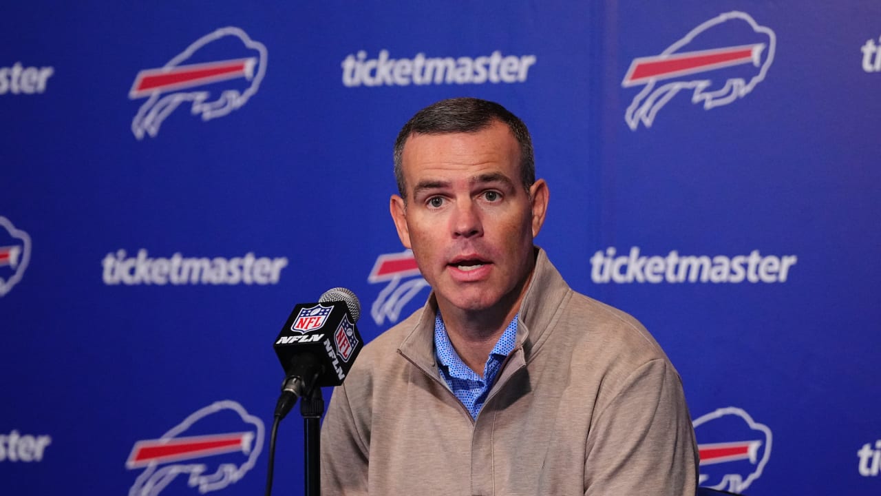 Bills GM Brandon Beane reveals some draft strategies and what they're looking for in their next ...
