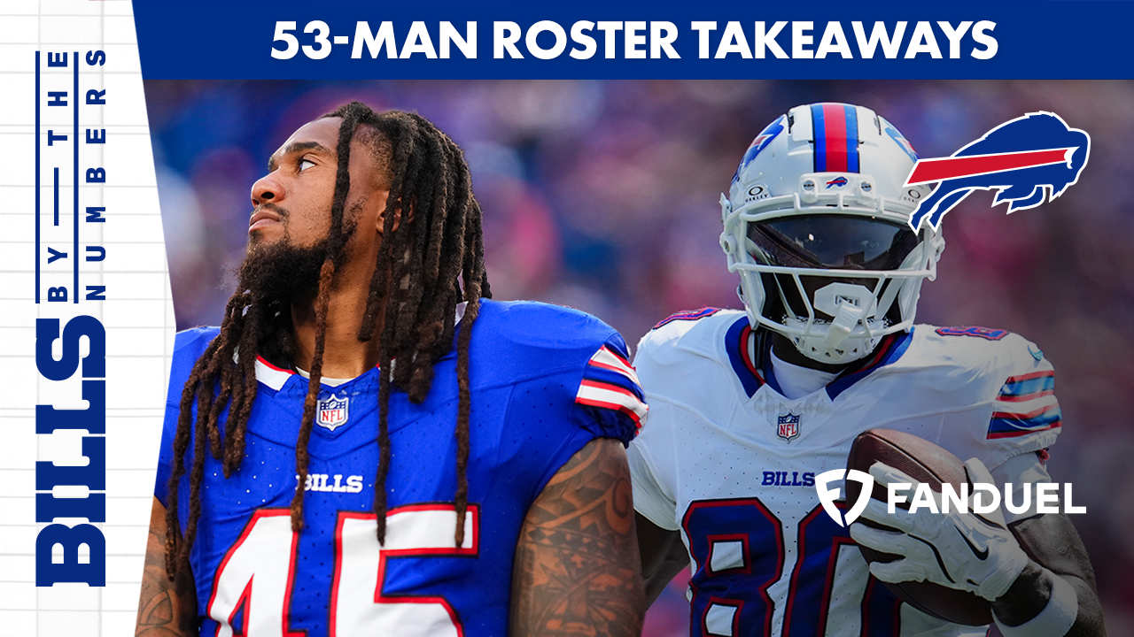 Bills By The Numbers: Dissecting The Initial 53-Man Roster