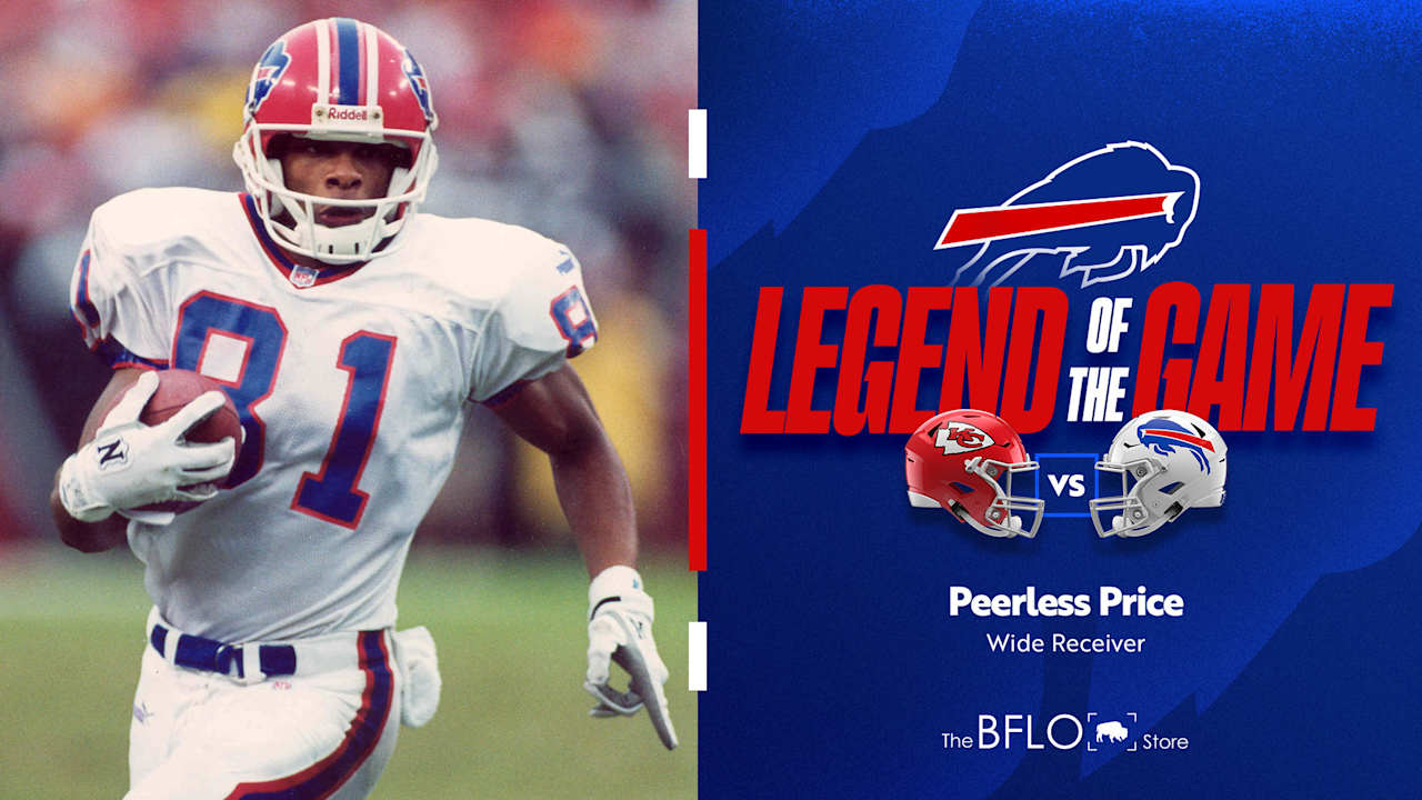 Peerless Price announced as the Bills Legend of the Game for Week 11 ...