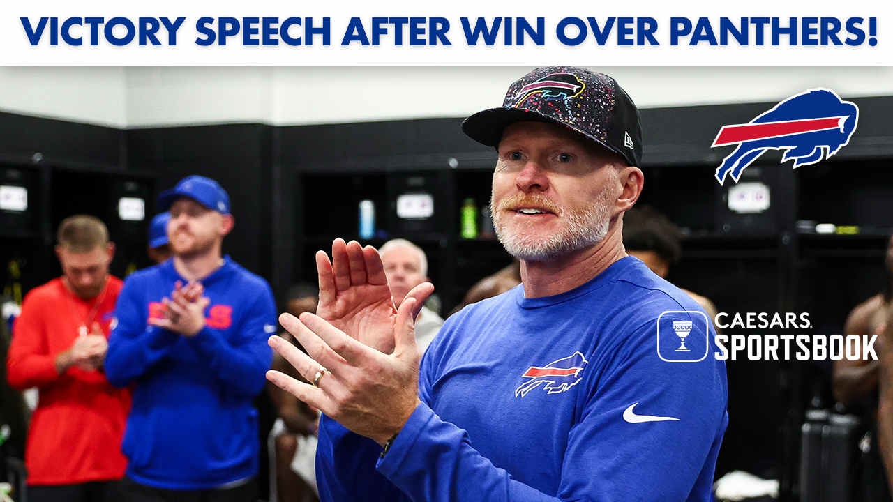 Victory Speech Following Win Over The Panthers!